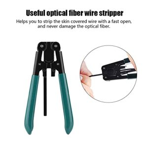 125μm Optical Fiber Wire Stripper,Wire Cable Cutter, Stripping Pliers Tool,High Strength and Precise Forging,for TwistedPair,CATV/CB/SO/SJ/SJT