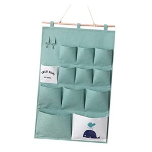 levemolo hanging bag storage bags wall hanging bag wall baskets hanging bag wall storage supplies fabric door green baby high capacity storage bag wall wall storage bag