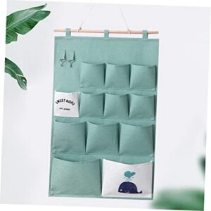 Levemolo Hanging Bag Storage Bags Wall Hanging Bag Wall Baskets Hanging Bag Wall Storage Supplies Fabric Door Green Baby High Capacity Storage Bag Wall Wall Storage Bag