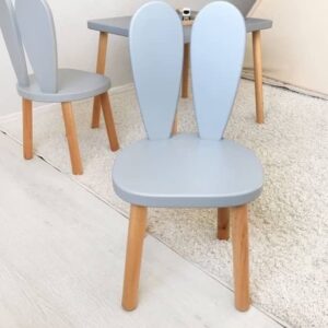 Wooden Kids Table and Chair Set, Wooden Table, Wooden Chair for Kids, Montessori Table and Chair, Wooden Activity Table