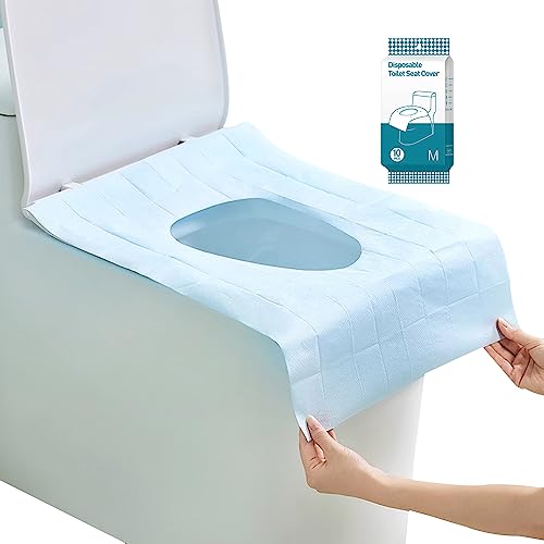 10 Pack Toilet Seat Covers Disposable for Travel Friendly Packing for Kids Potty Training and Adult