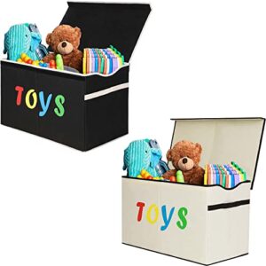 victor's toy box black+beige