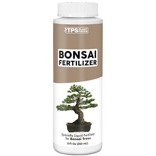 Bonsai Fertilizer for All Bonsai Trees, Great for Root Soaks, Liquid Plant Food 8 oz (250mL)