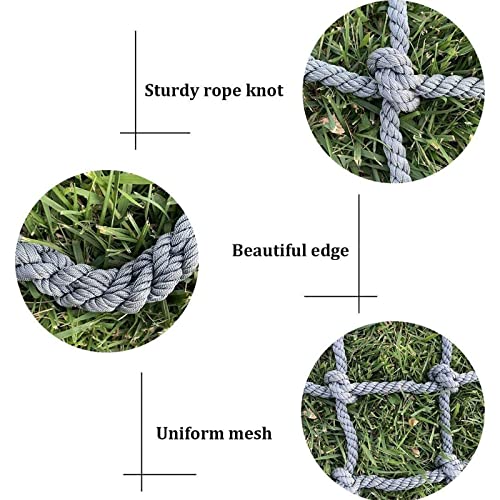 Kids Climbing Net for Climbing Frame/Tree House, Playground Play Safety Net, Obstacle Race Net, for Outdoor, Backyard, Garden, Swing, Cargo Net, Adult Kids Play(Size:1.5m* 2m)