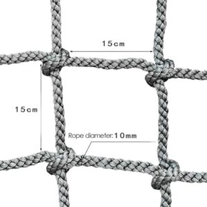 Kids Climbing Net for Climbing Frame/Tree House, Playground Play Safety Net, Obstacle Race Net, for Outdoor, Backyard, Garden, Swing, Cargo Net, Adult Kids Play(Size:1.5m* 2m)