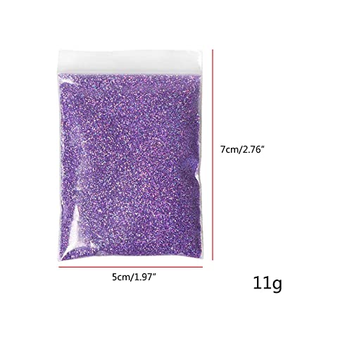 22 Color DIY Nail Resin Glitter Sequins Crystal Uv-Epoxy Jewelry Making Mold Filler Glitter for Crafts Resin Glitter Sequins for-Slime Crafts