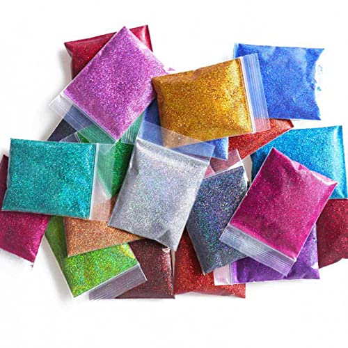 22 Color DIY Nail Resin Glitter Sequins Crystal Uv-Epoxy Jewelry Making Mold Filler Glitter for Crafts Resin Glitter Sequins for-Slime Crafts