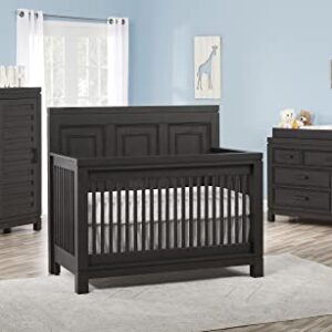 Soho Baby 40037940 Manchester Premium Soft Closing 7-Drawer Dresser, Smooth Black Iron Finish