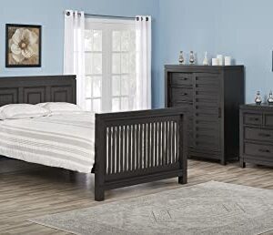 Soho Baby 40037940 Manchester Premium Soft Closing 7-Drawer Dresser, Smooth Black Iron Finish