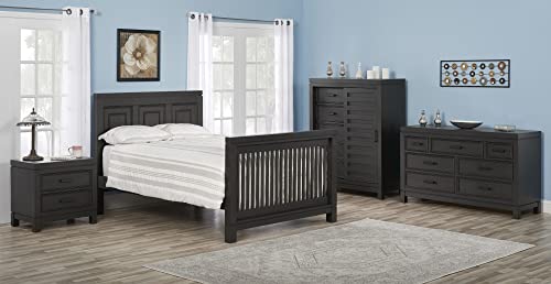 Soho Baby 40037940 Manchester Premium Soft Closing 7-Drawer Dresser, Smooth Black Iron Finish