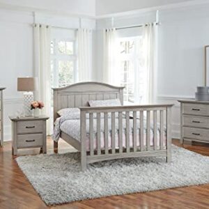 Soho Baby 44088930 Chandler Crib to Full-Size Bed Conversion Kit, Smooth Stone Wash Finish, GreenGuard Gold Certified