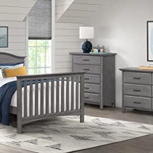 Soho Baby 44036530 Chandler Premium 6-Drawer Dresser, Wire Brush Graphite Gray Finish