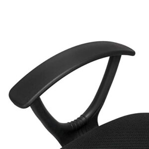 TBGFPO Executive Office Chair - High Back Office Chair with Footrest and Thick Padding - Reclining Computer Chair with Ergonomic Segmented Back, Black