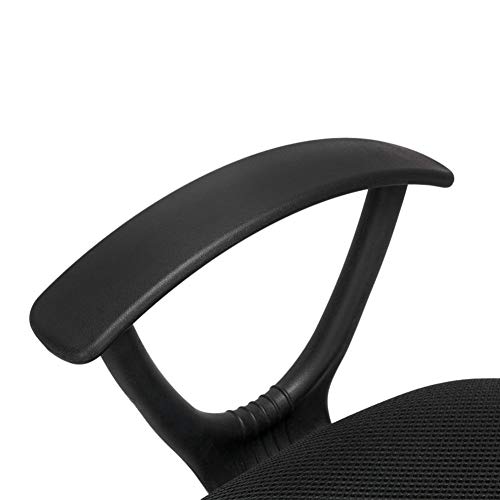 TBGFPO Executive Office Chair - High Back Office Chair with Footrest and Thick Padding - Reclining Computer Chair with Ergonomic Segmented Back, Black