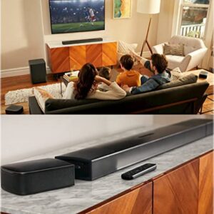 JBL (Renewed) Bar 9.1 Channel 3D Surround Sound Soundbar with Wireless Detachable Rear Speakers - 5.1.4-Channel, Bluetooth, AirPlay 2, and Chromecast, 820W, USB, HDMI