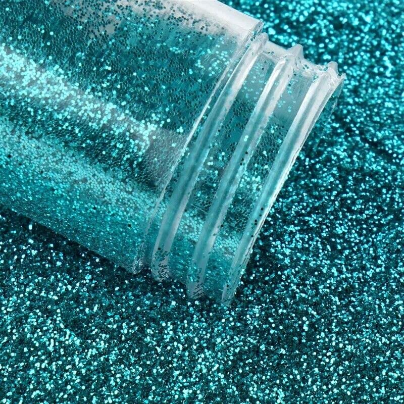 Weddings Parties and Gift Aqua Sparkly Glitter Crafts DIY Party Wedding Decorations Projects Sale vngift11415