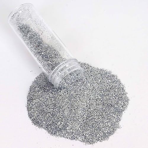 Weddings Parties and Gift Silver Sparkly Glitter Crafts DIY Party Wedding Gray Projects Sale vngift11437