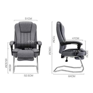 ZHAOLEI High Back Executive Office Chair with Adjustable Tilt Angle-Executive Black Office Chair, Swivel and Tilt, with Extra Thick Padding, Height Adjustment.