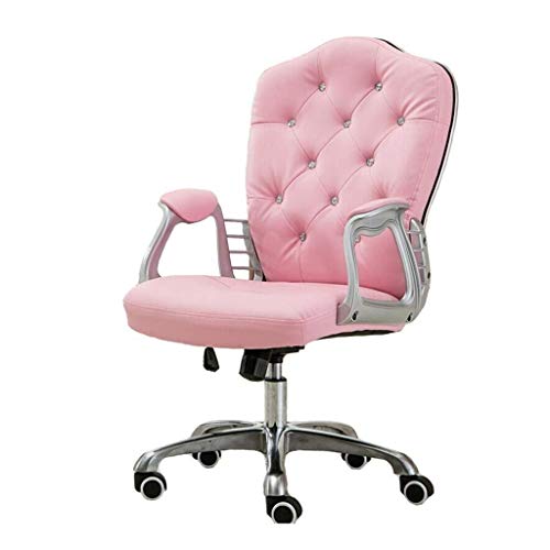 ZHAOLEI Office Chair - High Back Executive Swivel Office Desk Chair with Ribbed Upholstery, Lumbar Support, Style