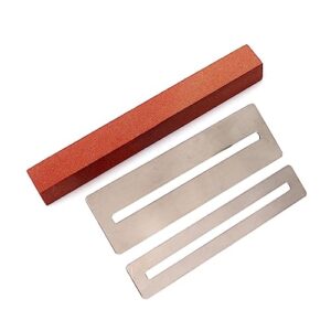 Fret Polish Clean Beam Stone Fretboard Protector Fret Leveling Beam Silk Flakes Grinding Stone Fingerboard Brown Leveling Sanding Fret Polish