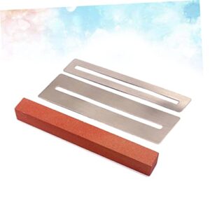 Fret Polish Clean Beam Stone Fretboard Protector Fret Leveling Beam Silk Flakes Grinding Stone Fingerboard Brown Leveling Sanding Fret Polish