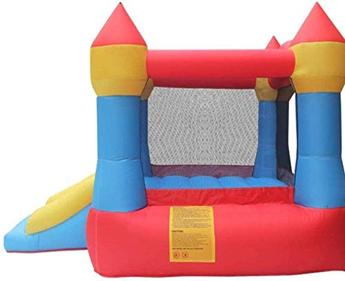 Bouncy Castle, Inflatable Castle for Children， Trampoline Home Small Inflatable Slide Parent-Children s Playground Kindergarten Indoor and Outdoor Toy Playground