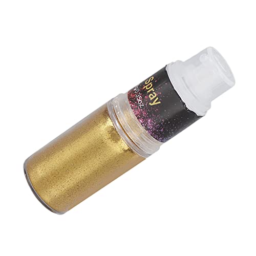 Golden Glitter Powder Face Body Paint Temporary Tattoo Nail Art Craft Glitter Powder Halloween Cosplay Party Art Stage Makeup 0.4oz