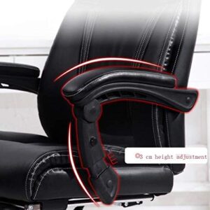 XXXDXDP Executive Office Chair Ergonomic Heavy Duty Chair Leather Adjustable Swivel Comfortable Rolling Chair