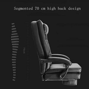 XXXDXDP High Back Office Chair Executive Desk Chair with Padded Armrests,Adjustable Ergonomic Swivel Task Chair with Lumbar Support (Color :Black or Brown) (Color : D)