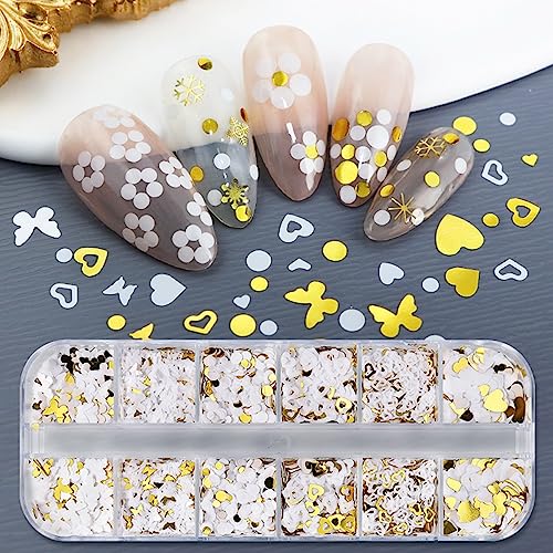 Heart Glitter Resin Fillings Flakes Sequins Epoxy Resin Mold Filler for DIY Jewelry Making Nail Art Decor