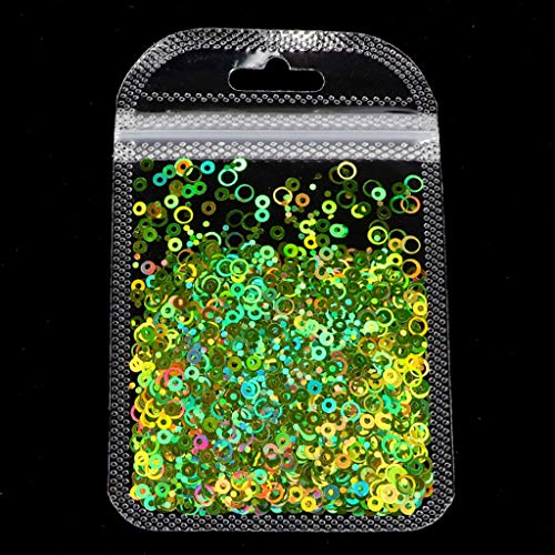 Holographic Chunky Glitter 10 Colors Craft Glitter Resin Glitter for Nail Body Eye Face Crafts