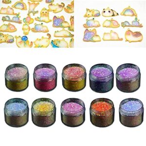 Mixed Colourful Glitter Sequins for Resin Craft Glitter Body Face Hair Glitter Nail Sequins 3D Nail Art Decoration