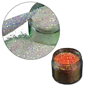 Mixed Colourful Glitter Sequins for Resin Craft Glitter Body Face Hair Glitter Nail Sequins 3D Nail Art Decoration