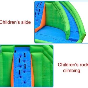 Inflatable Castle Children's Climbing Trampoline Children's Outdoor Playground Water Park Slide Naughty Castle