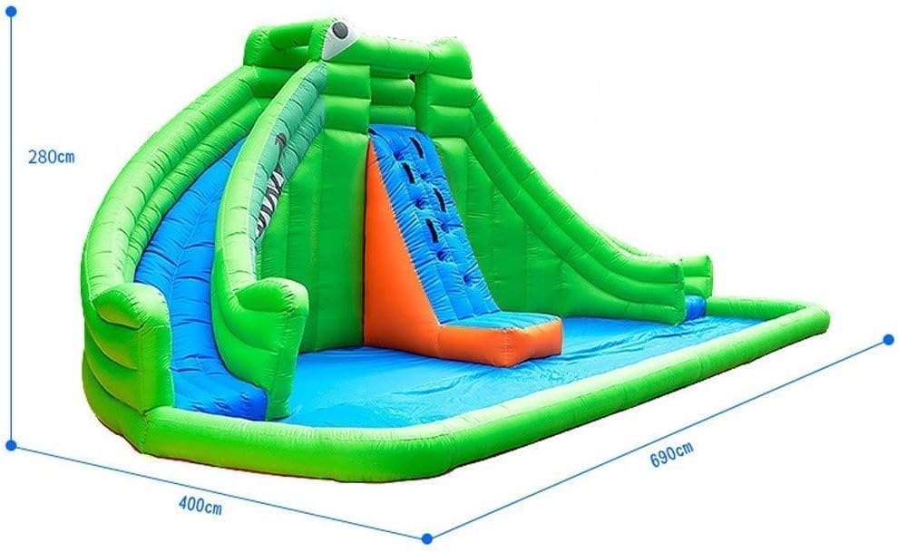 Inflatable Castle Children's Climbing Trampoline Children's Outdoor Playground Water Park Slide Naughty Castle