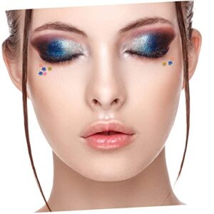 Vaguelly 1 Set Eye Makeup Sequins Nail Sequins Glitter Nail Sequins Flakes Nail Polish Applique Multipurpose Sequins Eye Makeup Sticker Glitter Sequins Flash Eye Makeup Stickers