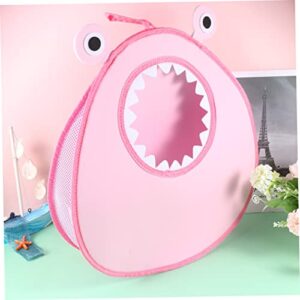 FELTECHELECTR 1pc Infant Toy Bathtub Toys Bath Toy Suction Cup Mesh Bag Baby Bath Toys Storage Bath Net Mesh Bags Toy Storage Container for Bathroom Cartoon Net Storage Bath Storage Bags Pink