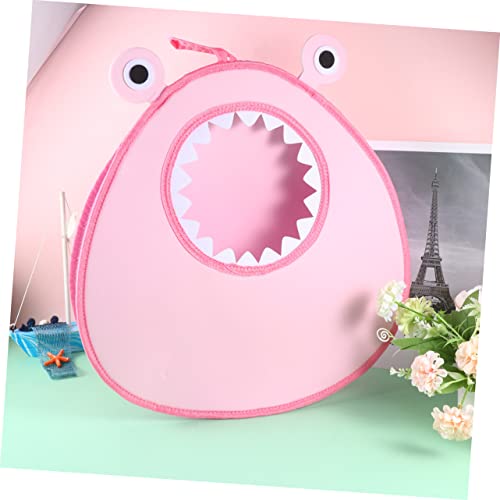 FELTECHELECTR 1pc Infant Toy Bathtub Toys Bath Toy Suction Cup Mesh Bag Baby Bath Toys Storage Bath Net Mesh Bags Toy Storage Container for Bathroom Cartoon Net Storage Bath Storage Bags Pink