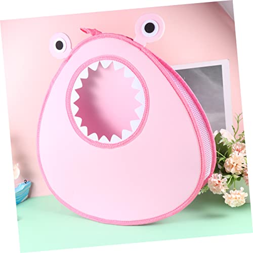 FELTECHELECTR 1pc Infant Toy Bathtub Toys Bath Toy Suction Cup Mesh Bag Baby Bath Toys Storage Bath Net Mesh Bags Toy Storage Container for Bathroom Cartoon Net Storage Bath Storage Bags Pink