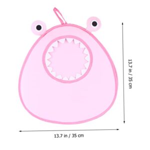 FELTECHELECTR 1pc Infant Toy Bathtub Toys Bath Toy Suction Cup Mesh Bag Baby Bath Toys Storage Bath Net Mesh Bags Toy Storage Container for Bathroom Cartoon Net Storage Bath Storage Bags Pink