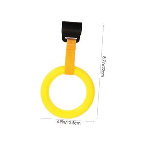 Lurrose Accessories Infant Rings Rings Bracket Hanging Ring Handle The Fence Adjust Kid cots Wristband Crib Hanging Pull Rings Infant Bed Ring Bracket Ring Crib for Plastic