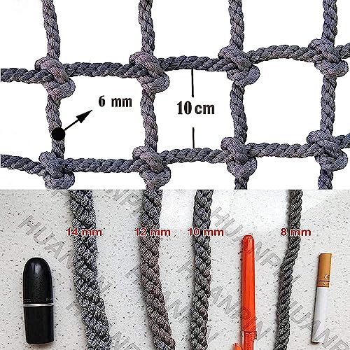 EkiDaz HXRW Rope Net Kids Climbing Frame Net Outdoor Playground Safety Net Rope Net for Kids Sturdy and Durable Playground Sets for Backyards (Size : 1 * 3m(3.3 * 9.9ft))