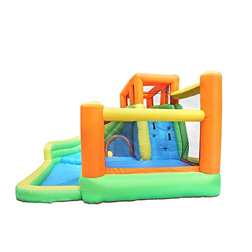 Inflatable Castle Inflatable Castle Family Children's Playground Outdoor Play Equipment Small Trampoline Slide Combination Children's Playground Inflatable Castle