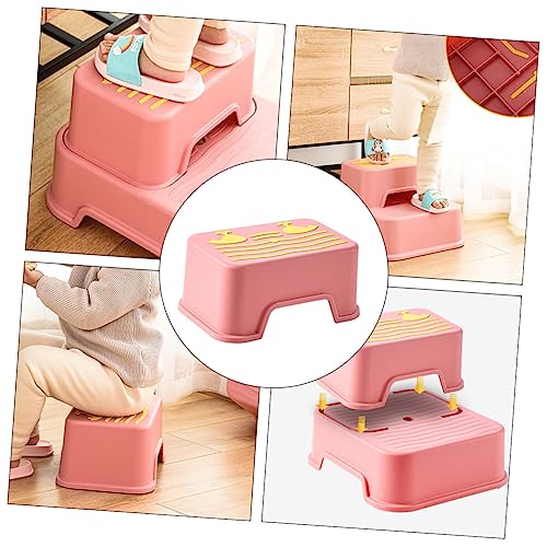 TOYANDONA 1pc Children's Step Stool Child Step Stool Bathroom Stool for Kids Stool for Toddlers Children Washing Toilet Potty Training Step Kids Step Stools Plastic Footstool Non-Slip Stool