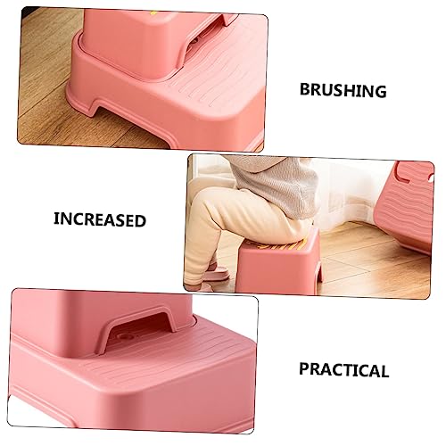 TOYANDONA 1pc Children's Step Stool Child Step Stool Bathroom Stool for Kids Stool for Toddlers Children Washing Toilet Potty Training Step Kids Step Stools Plastic Footstool Non-Slip Stool