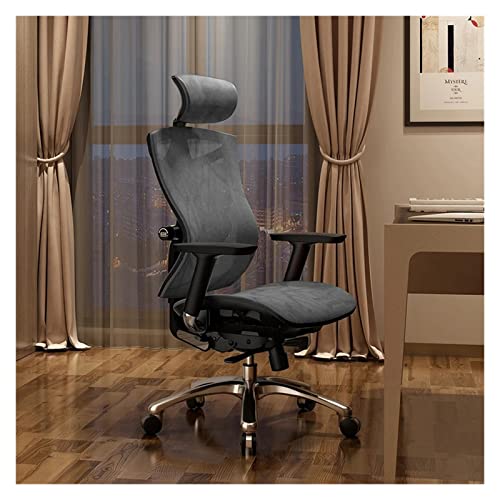 ZLBYB Ergonomic Computer Chair Home Waist Engineering Office Chair E-Sports Seat Human Design Multi-Function Adjustment