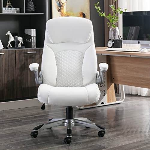 Phoenix Home Executive Office Chair, White