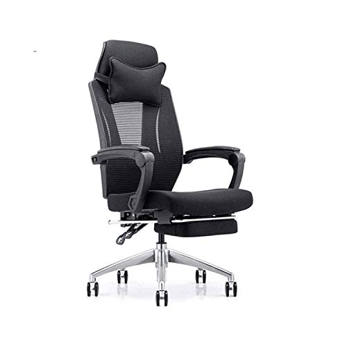 ZLBYB Home Reclining Office Chair Capacity Ergonomic Computer Mesh Recliner Executive Swivel Office Desk Chair Task Chair (Color : E)