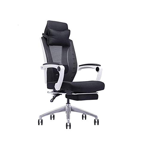 JFGJL Home Reclining Office Chair Capacity Ergonomic Computer Mesh Recliner Executive Swivel Office Desk Chair Task Chair (Color : D)