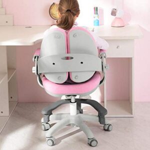 ZLBYB Children's Study Chair Primary School Home Desk Office Adjustable Lift Seat Back Chair Writing Chair Stool